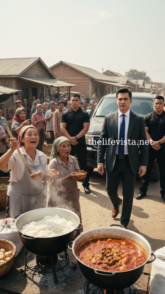 A poor food seller fed a homeless widow daily. One day, a billionaire ...