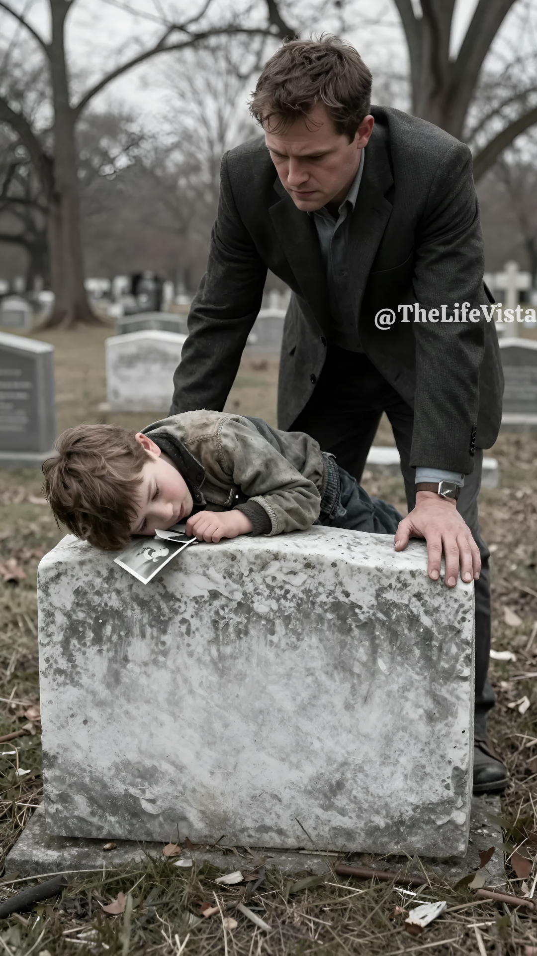 A widower visits his wife’s grave every year on the same day. This time ...