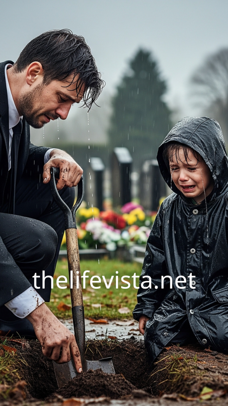 The Boy Begged His Father to Dig His Mother’s Grave—When the Coffin Was ...