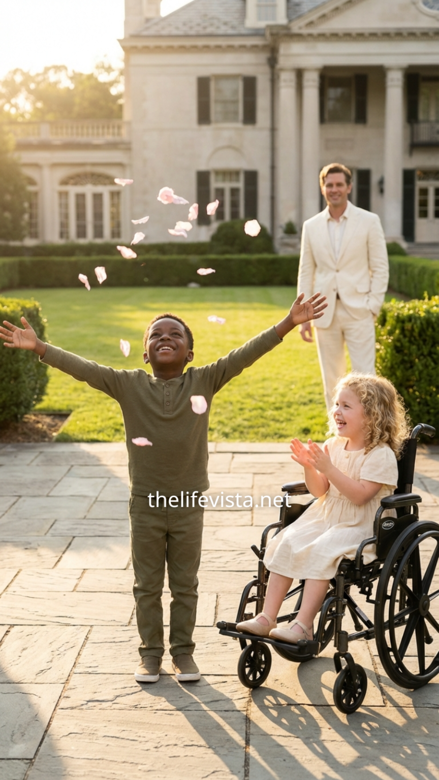 Millionaire Spots Homeless Boy Dancing with His Paralyzed Daughter ...